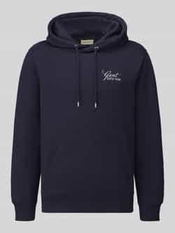 GANT Regular Fit Hoodie aus Baumwolle mit Logo-Print