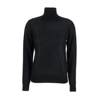 P.A.R.O.S.H. Linfa Pullover - - Knitwear - Damen - Schwarzk - XS