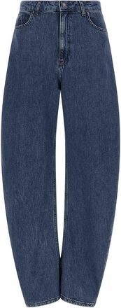 Rotate Straight Leg Jeans - Blau