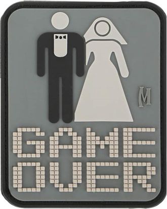 Maxpedition Gear Game Over Patch, Arid, 5,1 x 6,3 cm