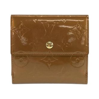 Louis Vuitton Pre-owned Monogram Vernis Compact Wallet - - Pre-owned - Damen - Braun - ONE SIZE