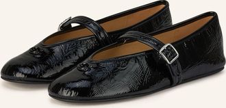 Coach Mary-Jane-Ballerinas schwarz