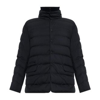 Moncler Elarune Daunenjacke - - Jackets - Herren - Blau - XL