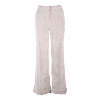 U.S.Polo Association Wide Hosen - - Trousers - Damen - Beige - W32