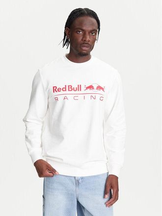 Pepe Jeans London Sweatshirt Red Bull Racing Team Logo RM580017 Wei&szlig; Regular Fit