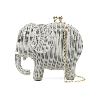 Serpui Serpui, Femme, Sacs, Gris, Taille: ONE Size Drake Elephant Clutch