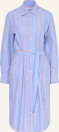 Lanius Lanius Hemdblusenkleid blau