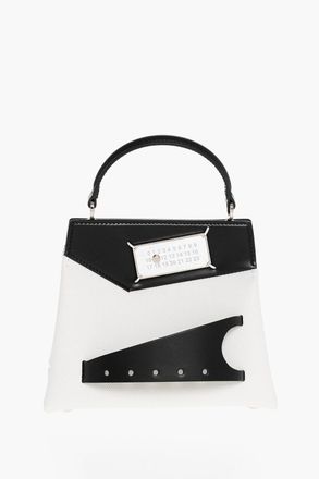 Maison Margiela Two-Tone Leather Shoulder Bag SNATCHED Maison Margiela