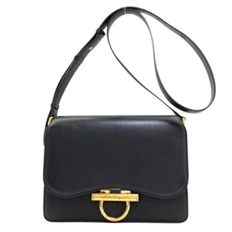 Ferragamo Sac bandouli&egrave;re Pre-owned - Femme - Pre-owned - Noir - Taille: ONE Size