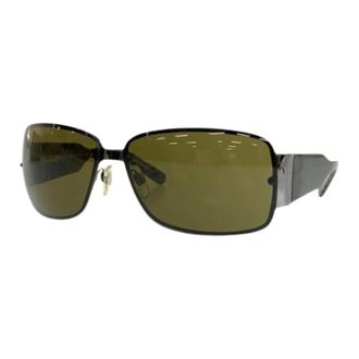 Burberry Pre-owned Medium Check Sonnenbrille - - Pre-owned - Herren - Gr&uuml;n - ONE SIZE