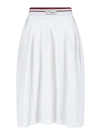 Marni Jupe Midi - Blanc