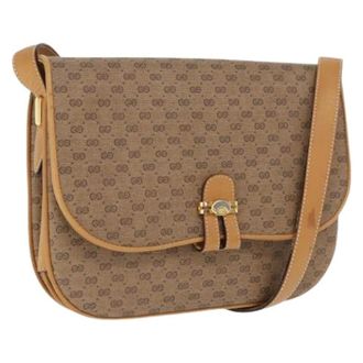 Gucci Sac bandouli&egrave;re Pre-owned en plastique - Femme - Pre-owned - Beige - Taille: ONE Size