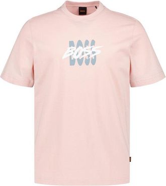 Boss Orange by Hugo Boss BOSS Orange Herren T-Shirt orange Baumwoll-Jersey