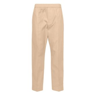 Lanvin Homme, Pantalons, Brun, Taille: L Pantalon fusel&eacute; &eacute;lastiqu&eacute;