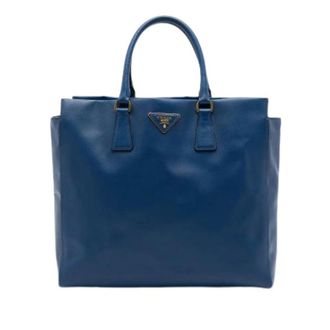 Prada Sacoche Pre-owned - Femme - Pre-owned - Bleu - Taille: ONE Size