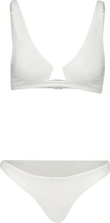 Zimmermann Femme, Maillots de bain, Beige, Taille: 40 FR Coco Wire Front Bikini