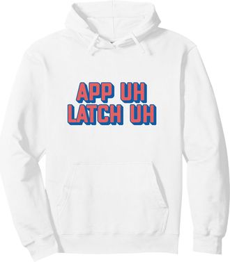 Giant Step Design Co. App UH Latch UH Funny Appalachian Mountains Pride Retro Pullover Hoodie