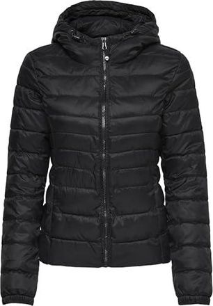 Only NOS Femme Onltahoe Hood Jacket Otw Noos Blouson, Noir (Black), XS EU