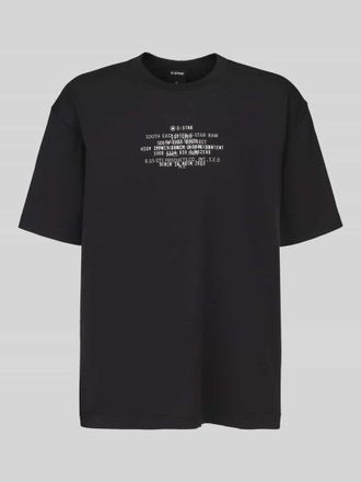 G-Star T-Shirt mit zentralem Logo-Print