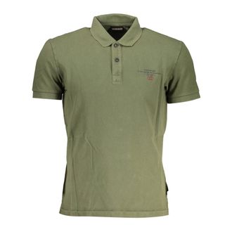 Napapijri Homme, Tops, Vert, Taille: S Polo Manches Courtes Vert Homme