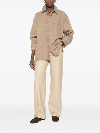 By Malene Birger Washed Cotton Shirt - Beige
