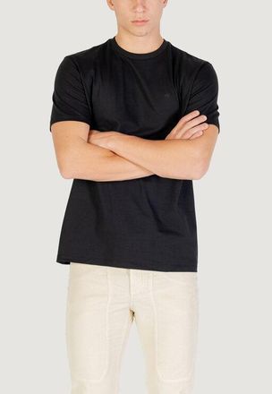 Calvin Klein Jeans T-Shirt Classic Monogram LV04RD254G Schwarz Regular Fit