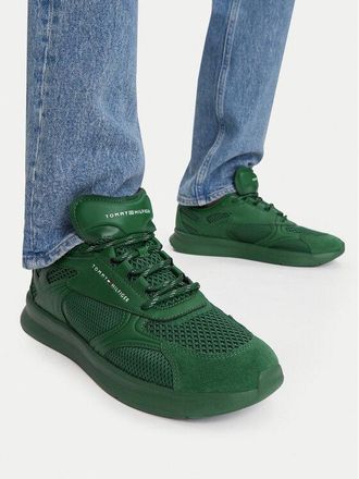 Tommy Hilfiger Sneakers Lightweight Runner Monocolor FM0FM05928 Gr&uuml;n