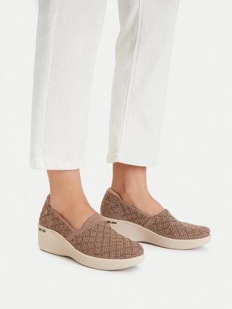 Skechers Halbschuhe Skechers Martha Stewart: Pier-Lite - My Reflection 188019/MOC Braun