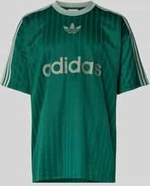 adidas Originals T-Shirt mit Label-Print