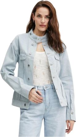 Victoria Beckham Damen, Jacken, Blau, XSGr&ouml;&szlig;e