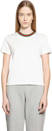 Gucci Jersey T-shirt with Web