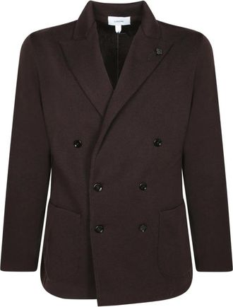 Lardini Homme, Vestes, Brun, Taille: XL Veste Cardigan