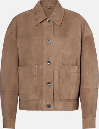 Brunello Cucinelli Veste en daim