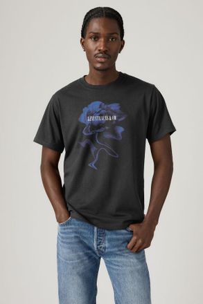 Levi's Relaxed Fit Graphic Tee - Homme - Noir / Jet Black - XL