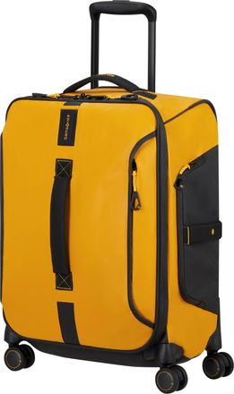 Samsonite Paradiver Light - Handgep&auml;ck Koffer 55 x 40 x 23 cm, Weichgep&auml;ck Kabinenkoffer f&uuml;r EasyJet, Wizz Air & die meisten Airlines, 48L, Gelb (Yellow)