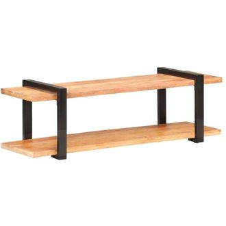 vidaXL Meuble tv 130x40x40 cm Bois dacacia solide