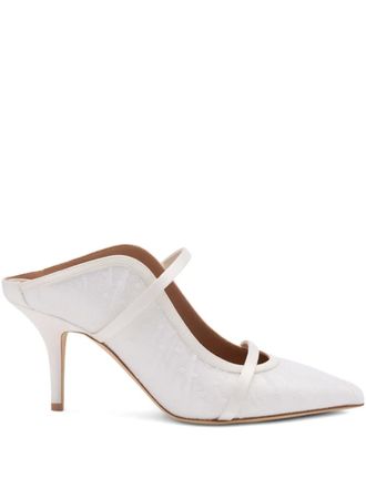 Malone Souliers mules Maureen 70 mm - Blanc