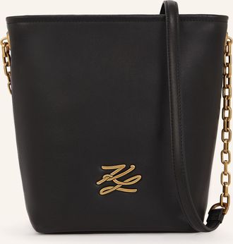 Karl Lagerfeld K/Autograph Beuteltasche schwarz