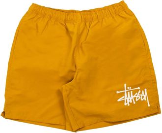St&uuml;ssy Short Water Big Basic - Homme - Maillots de bain - Jaune - Taille: XL