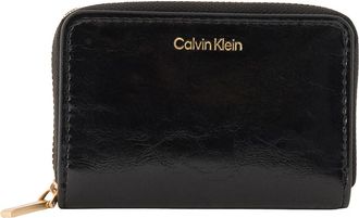 Calvin Klein Portemonnaie Foil Logo Zip-around Glossy