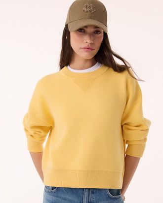 Kujten Pull col rond cachemire femme, 4 fils - Pull Loli