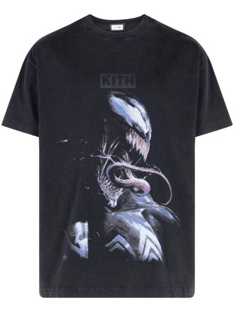Kith x Marvel Lethal Protector Vintage T-Shirt - Schwarz