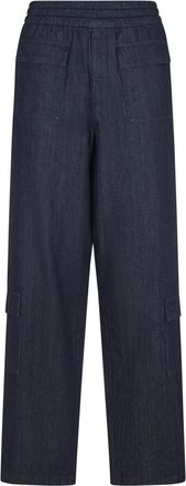 Dries Van Noten Homme, Pantalons, Bleu, Taille: M Pantalon Droit