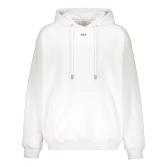 Off-white Kapuzenpullover in bequemem und vielseitigem Wei&szlig;. - - Sweatshirts & Hoodies - Herren - Wei&szlig; - XL