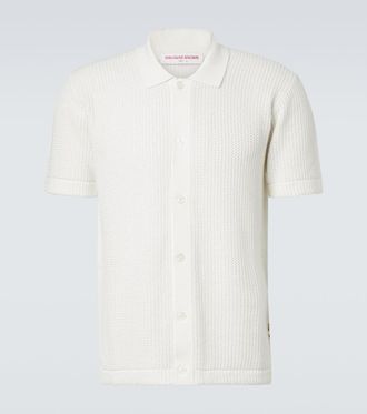 Orlebar Brown Hemd Tiernan aus Häkelstrick