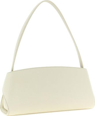 Ferragamo Hug Calfskin Leather Shoulder Bag - Cream