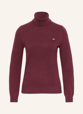 GANT Rollkragenpullover rot