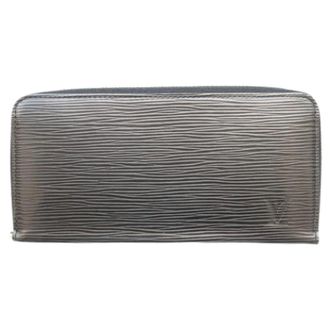 Louis Vuitton Portefeuille Long Pr&eacute;-owned Vintage Epi - Homme - Pre-owned - Noir - Taille: ONE Size