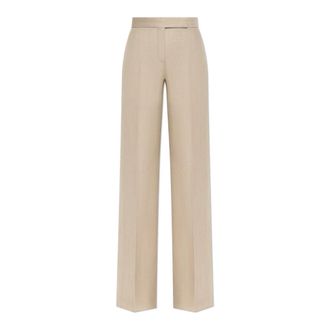 Max Mara Angus Leinenhose - - Trousers - Damen - Beige - XS