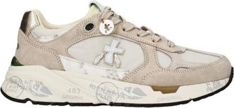 Premiata Femme, Chaussures, Beige, Taille: 40 EU Mased 8116 Baskets